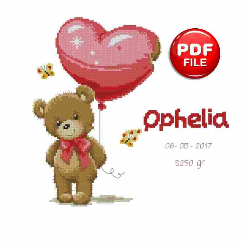 پترن شماره دوزی کارتونی خرید و دانلود فایل Pdf پترن شماره دوزی